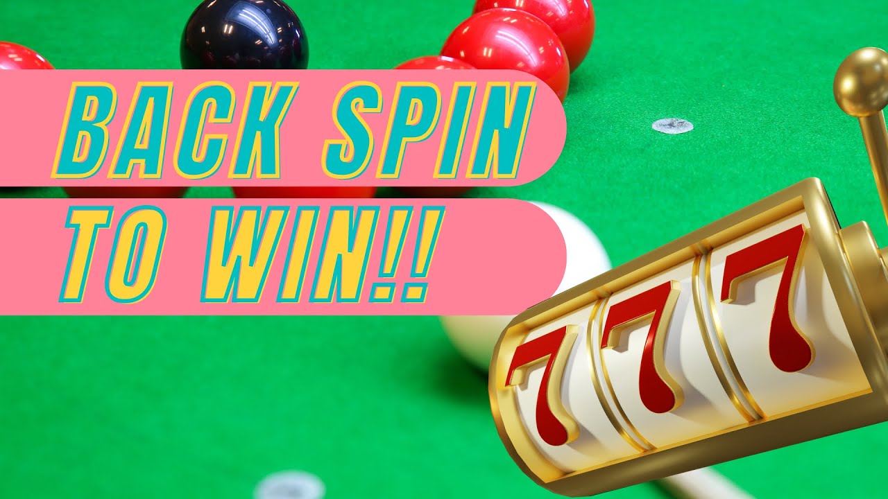 Want to improve your backspin on the snooker table? - YouTube