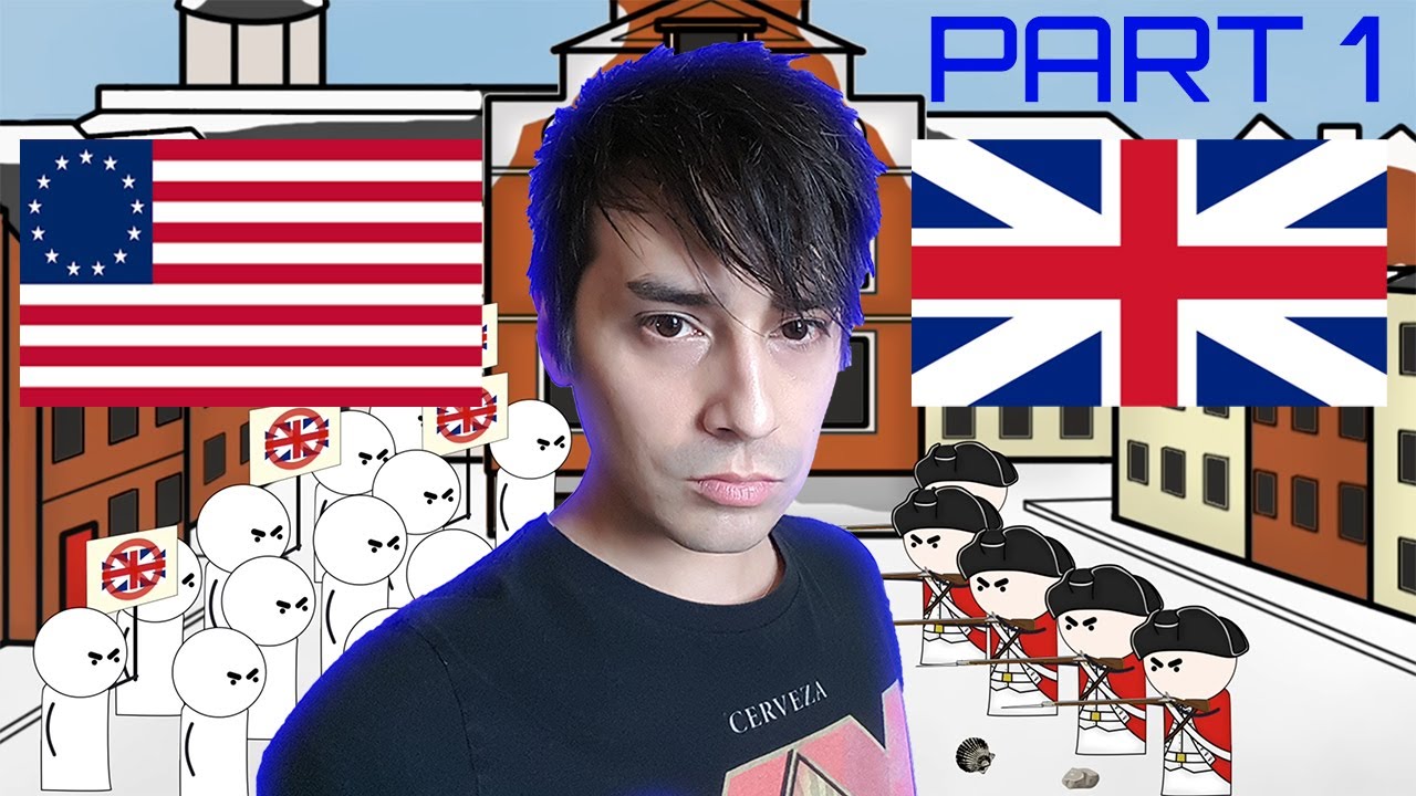 U.S. American Texan reacts to Oversimplified | The American Revolution ...