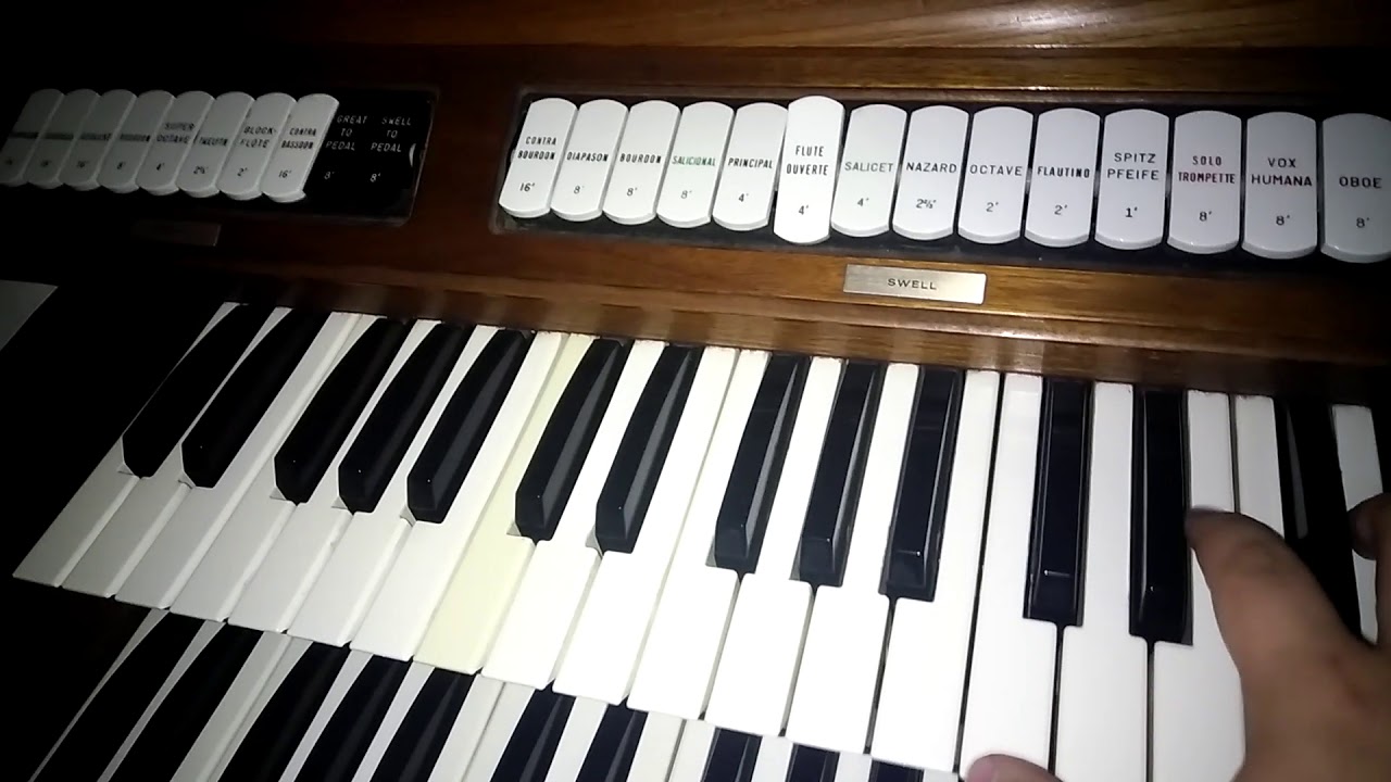 Baldwin organ sound demo, last video of 2018 - YouTube