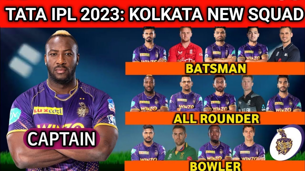 IPL 2023 Kolkata Knight Riders New Squad 2023 KKR Team Squad 2023 ipl-2023-kolkata-knight-riders-new-squad-2023-kkr-team-squad-2023