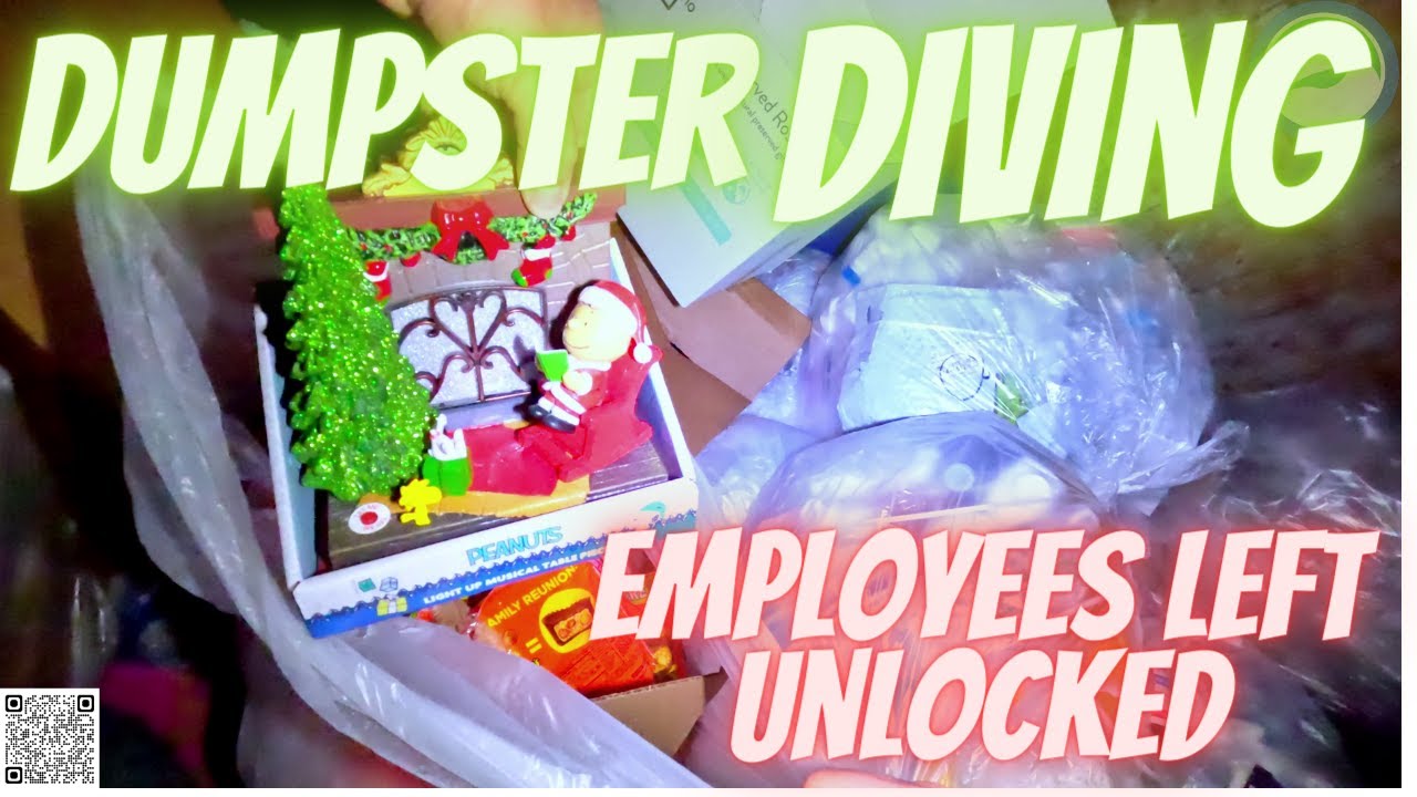 Dumpster Diving Latest 2023 Employees forgot to Lock their Dumpster and ...