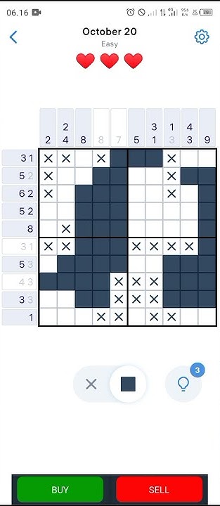 Nonogram Daily Challenges October 20th - YouTube
