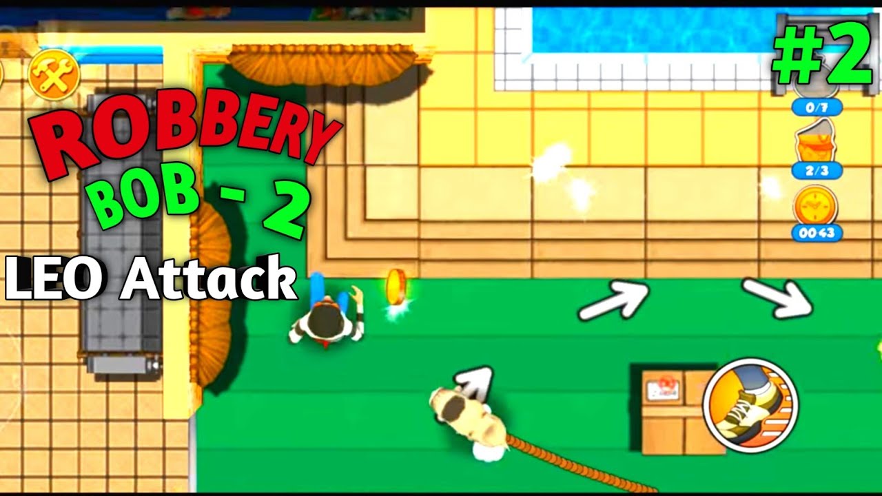 ROBBERY BOB 2 | Police Attack | Leo Trailer Update 😘 | Leo Create A ...