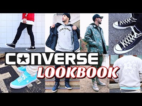 CONVERSE LOOKBOOK - How To Style Converse Sneakers - Chuck Taylor's - One Star's - Fast Break