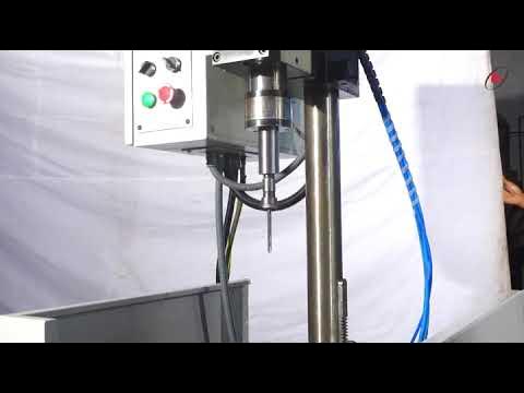 AUTO FEED PNEUMATIC DRILLING MACHINE - YouTube