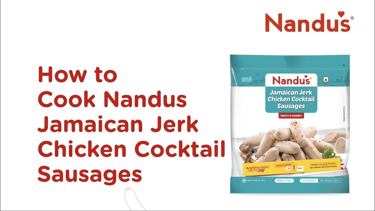 Nandus Jamaican Jerk Chicken Sausages | Cold Cuts - YouTube