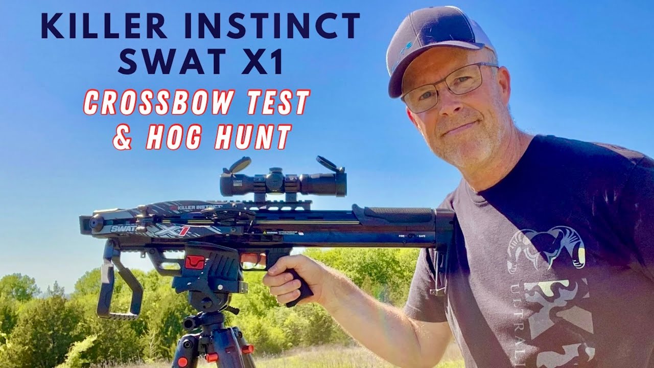 KILLER INSTINCT SWAT X1 CROSSBOW TEST & HOG HUNT: SEVR Robusto ...