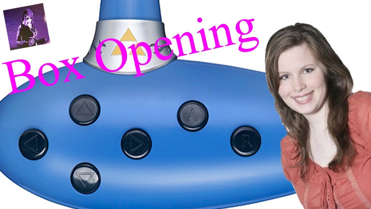 Box opening of think geek electronic ocarina of time - YouTube