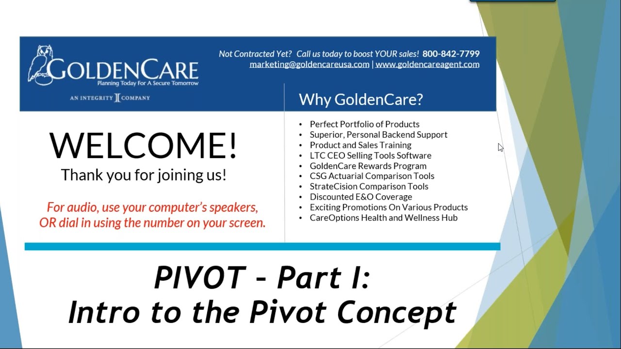 Sales Strategies: The Pivot Concept, Part 1 - YouTube