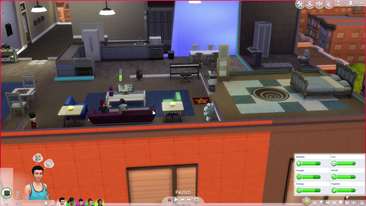 Let's Play The Sims 4 City Living Part 18: Empty Nesting - YouTube