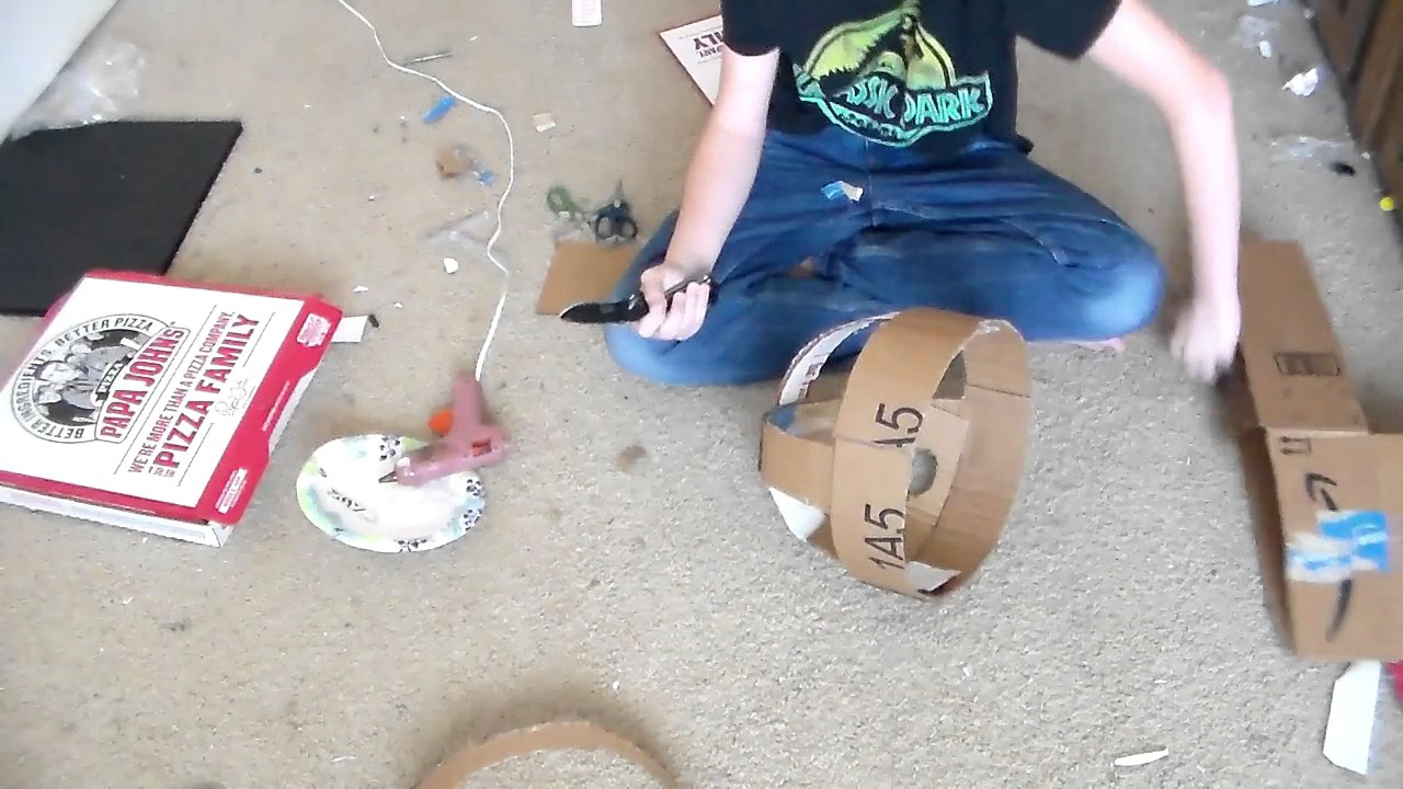 Making a Springtrap Mask (FNaF 3) Part 1 - YouTube