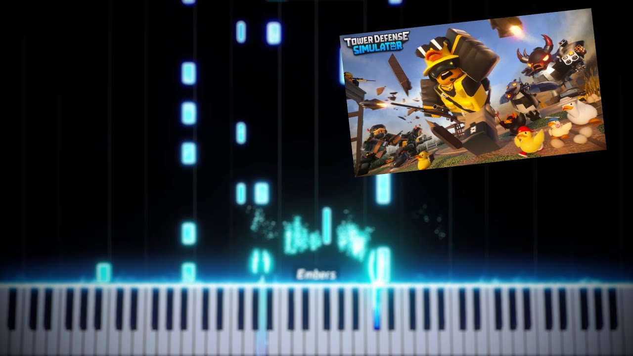 Tower Defense Simulator - Ducky Lobby Song (short tutorial) - YouTube
