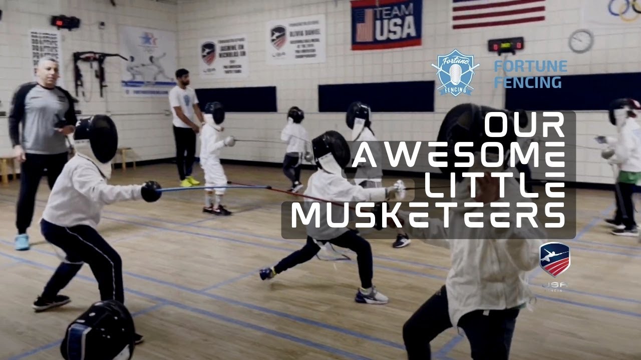 Our awesome little musketeers - Fencing Sport @Fortune Fencing - YouTube