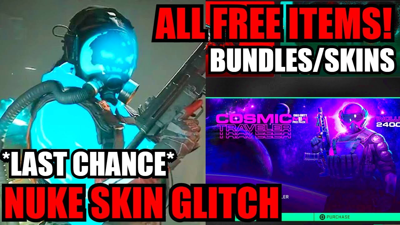 *LAST CHANCE* ALL FREE ITEMS GLITCH! BUNDLES + NUKE SKIN GLITCH! MW2 GLITCHES! WARZONE 2 GLITCH ...