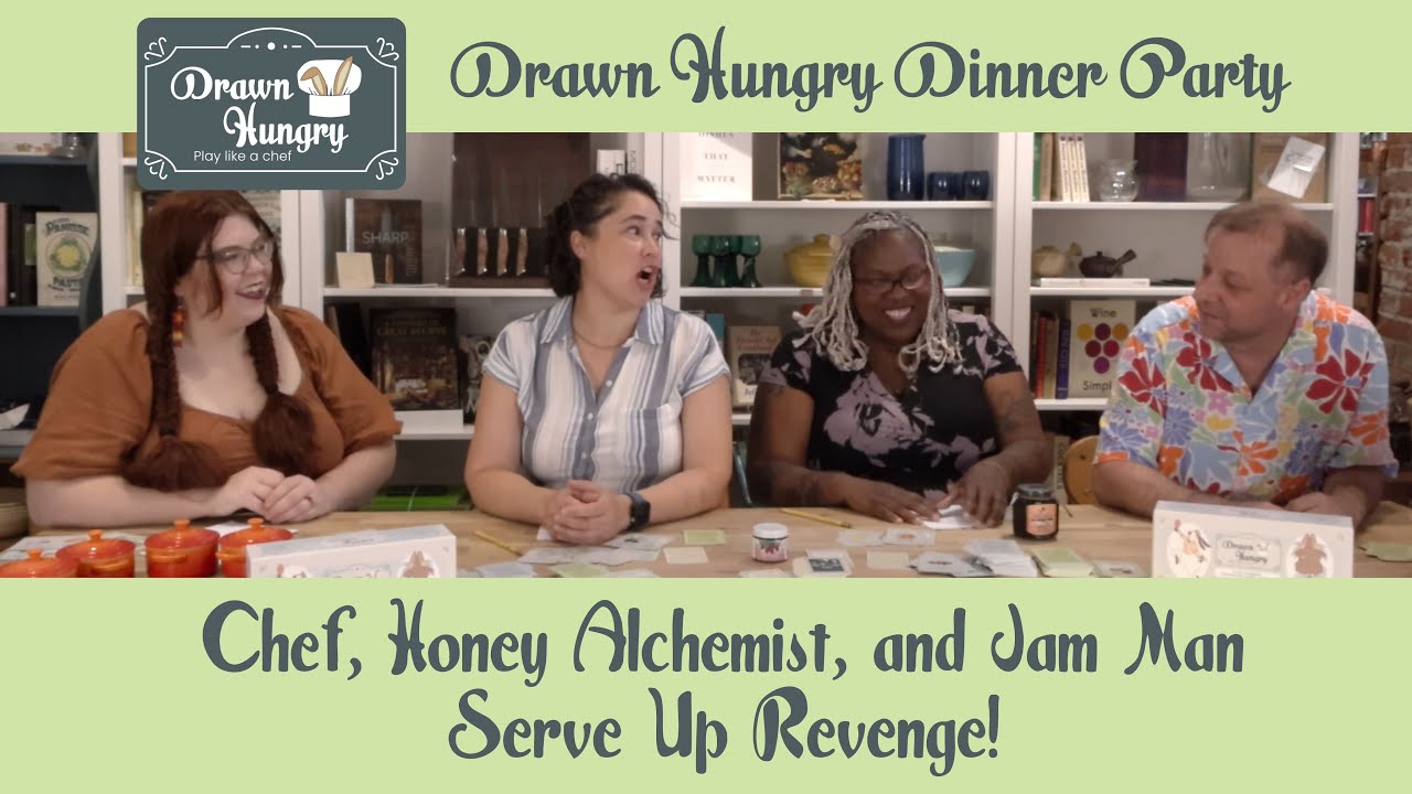 Who's Dishing Up Revenge? Drawn Hungry Dinner Party Ep. 4 - YouTube
