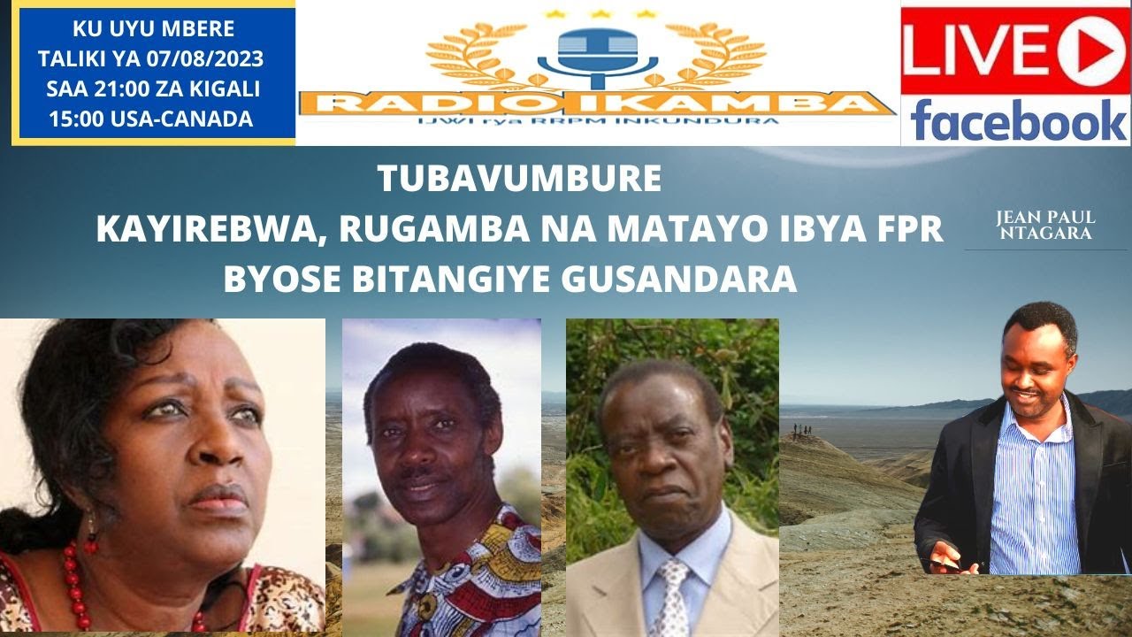 07-08-2023: TUBAVUMBURE: Amabanga: Uko Cécile KAYIREBWA yari yivuganywe ...