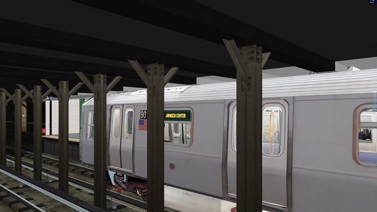 OpenBVE: R160B (N) Train at 14 Street - Union Sq. - YouTube