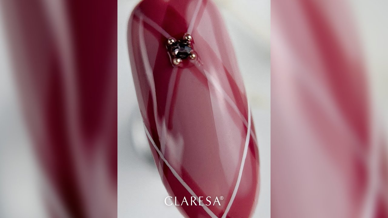 Red Ruby nail art | TUTORIAL 💎 - YouTube