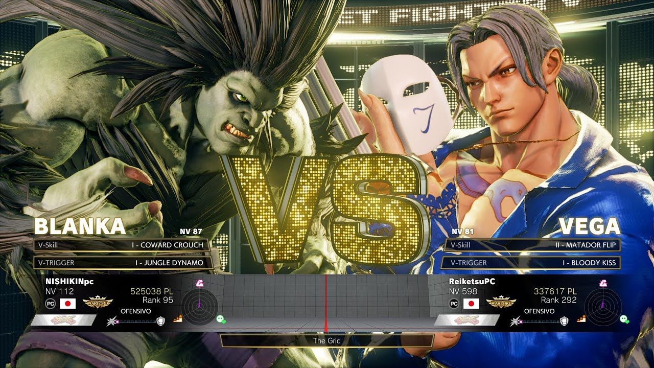 SFV Champion Edition 🔥 NISHIKIN (BLANKA) Vs Reiketsu (VEGA) 🔥 Online ...