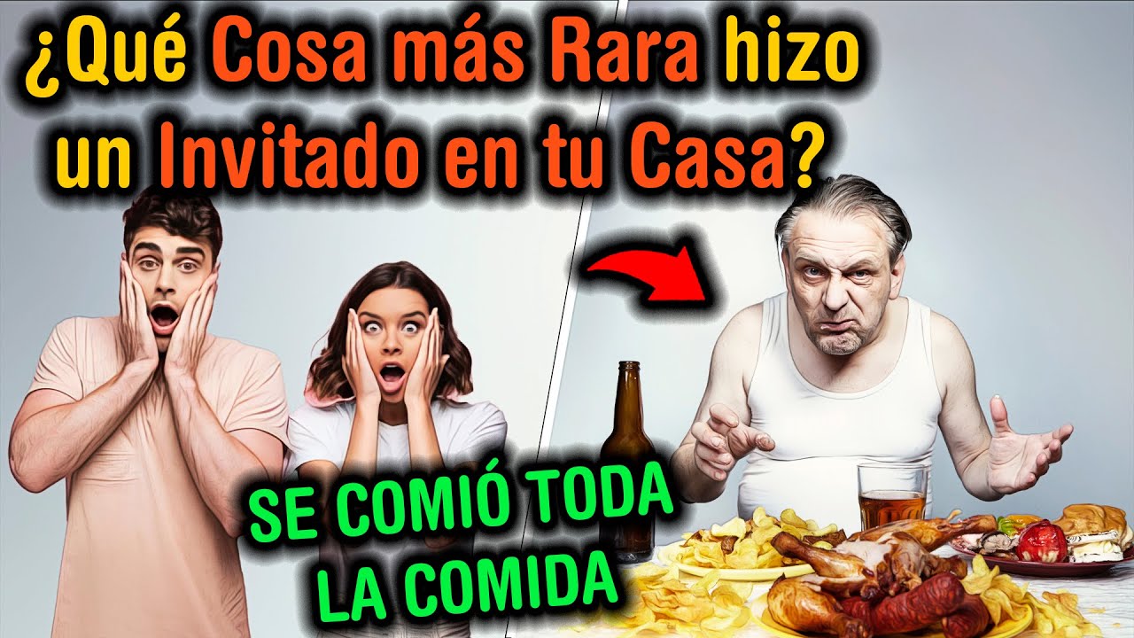 Me quedé Helado cuando vi lo que hizo este Invitado en mi Casa ...