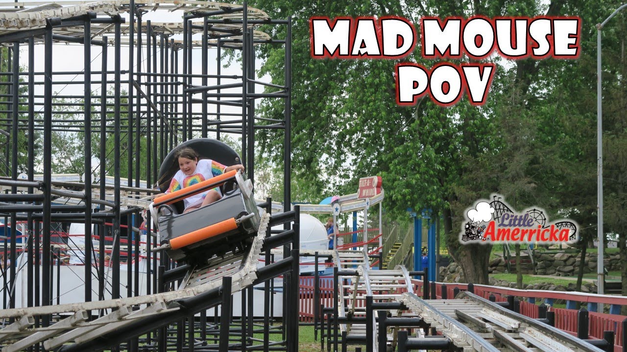 Mad Mouse POV, Little Amerricka Herschell Wild Mouse | Non-Copyright ...