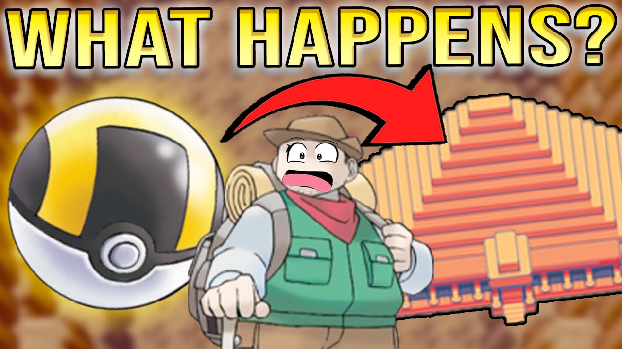 WHAT HAPPENS When you Bring Poké Balls into the Battle Pyramid in ...