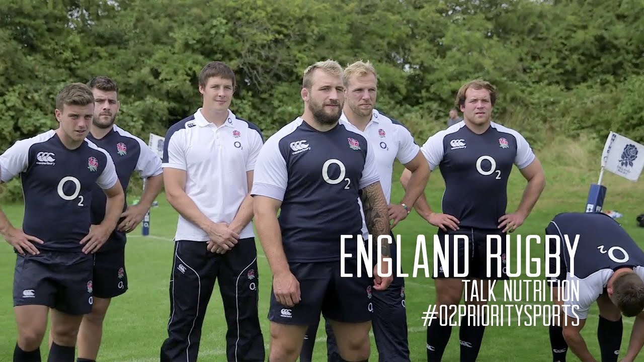England Rugby Talk Nutrition with Priority Sports - YouTube