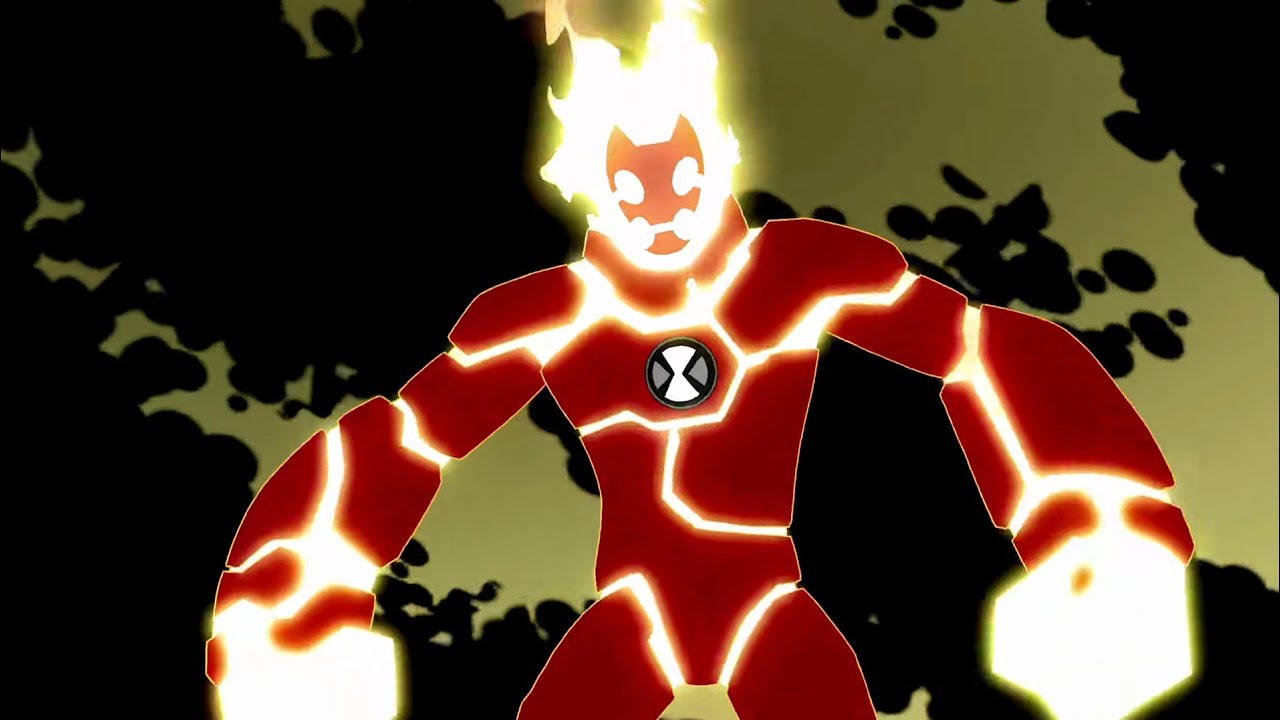 Ben 10 Classic: All Heatblast Transformation Sequences - YouTube