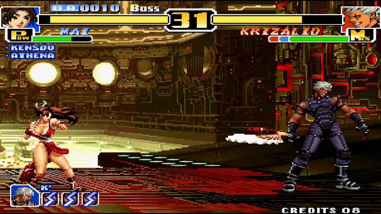 King of Fighters '99 - Krizalid Fight - YouTube