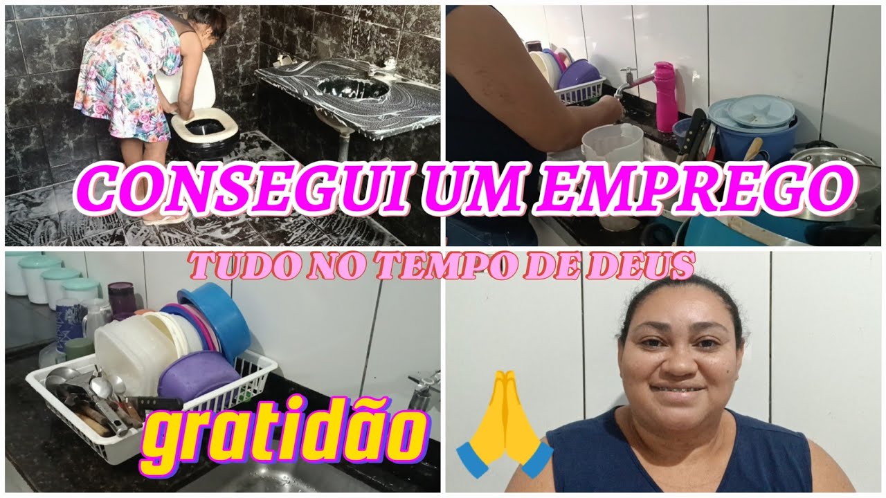 CONSEGUI UM EMPREGO DE CARTEIRA ASSINADA/tudo no tempo de Deus 🙏🙌 - YouTube