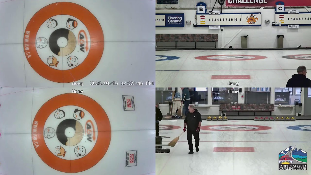 Sheet 2 - 2026 BC Mixed Doubles Curling Championship - Draw 2 (2026-01 ...