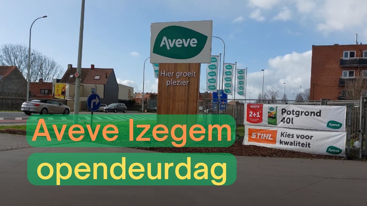 Aveve Izegem opendeurdag 24 & 25 februari 2023 | Izegem TV - YouTube