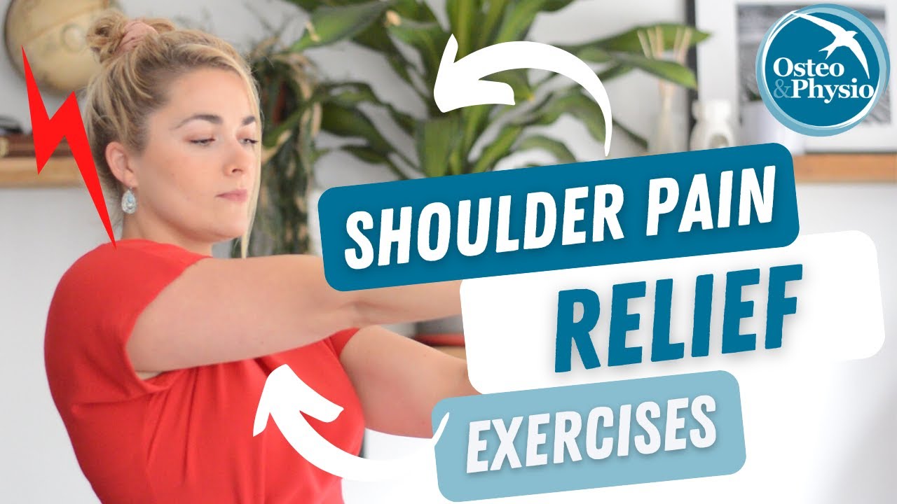 Shoulder pain relief exercises - YouTube