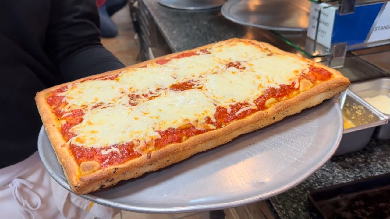 Making Authentic Sicilian Pizza from start to finish! - YouTube