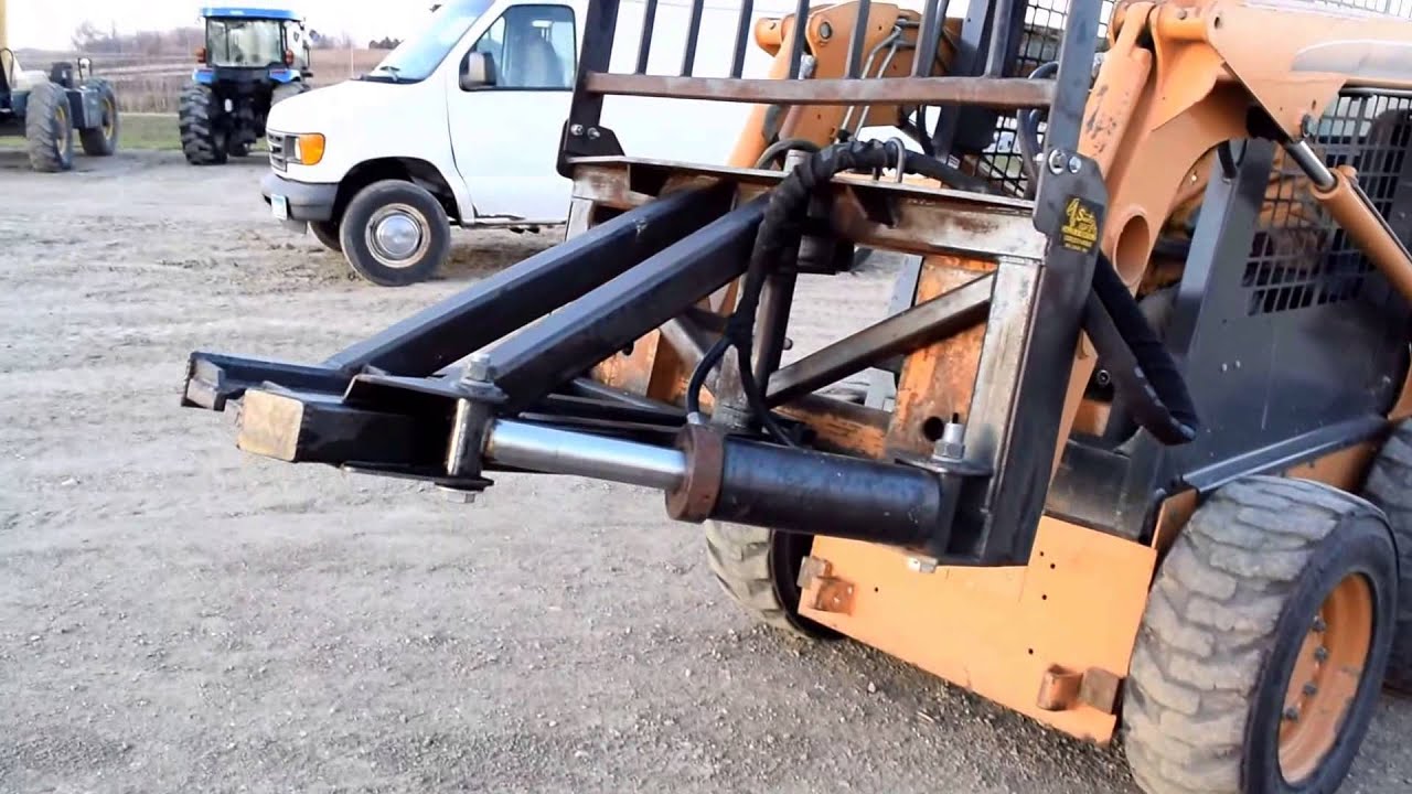 Hydraulic Tree Puller Attachment - YouTube
