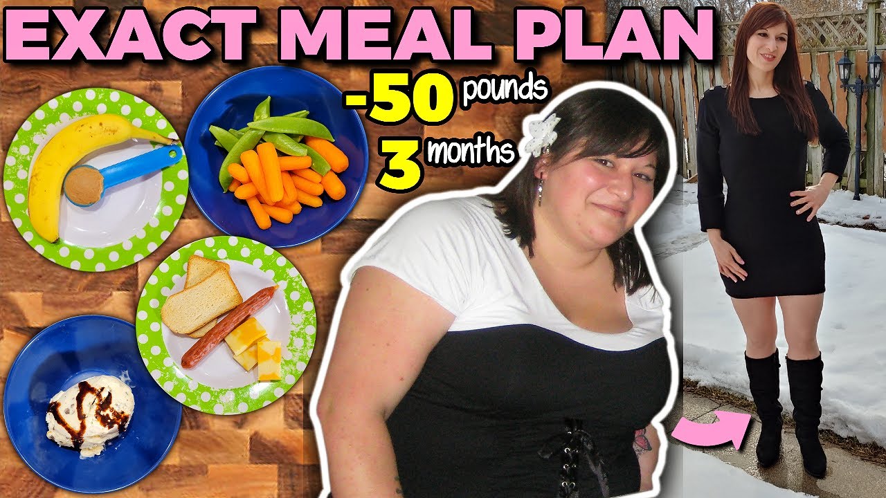 How I LOST 50 Pounds in 3 Months (EXTREME BUDGET PANTRY MEAL PLAN ...