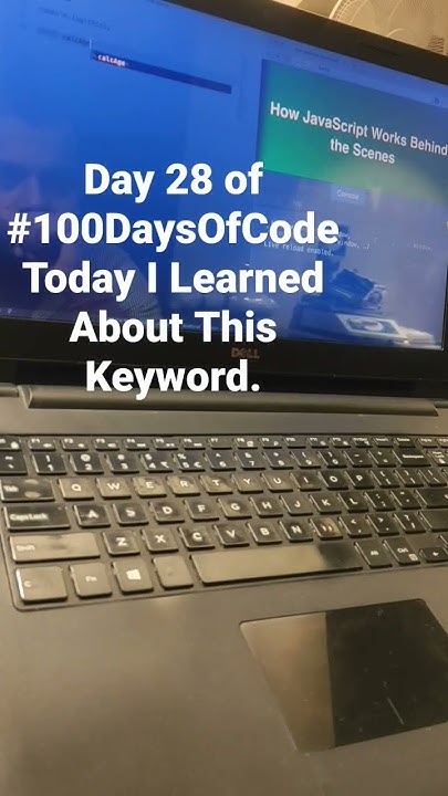 Day 28 of #100DaysOfCode Today I Learned About This Keyword. - YouTube