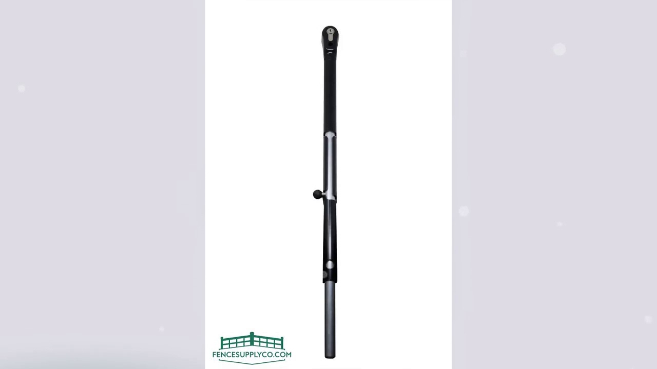 Locinox Lockable Drop Rod Cane Bolt - YouTube