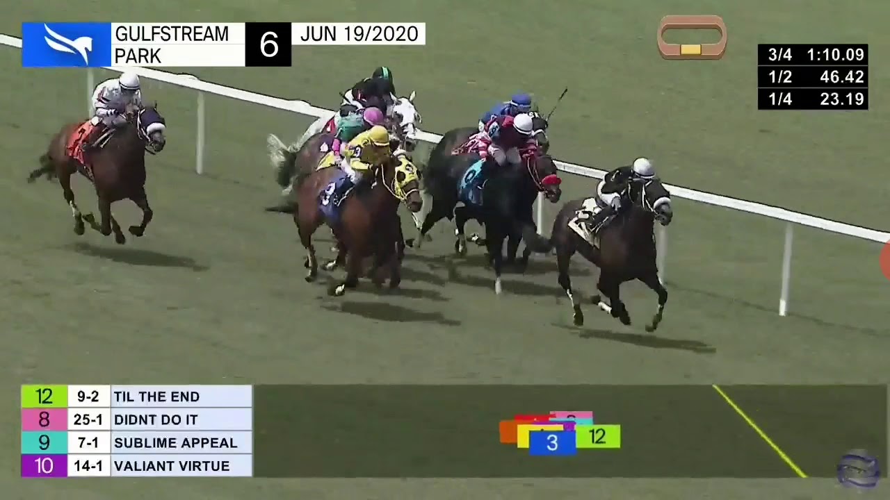 Watch jockey Paco Lopez aboard the #1(1-1 owned/trained by Carlos David ...
