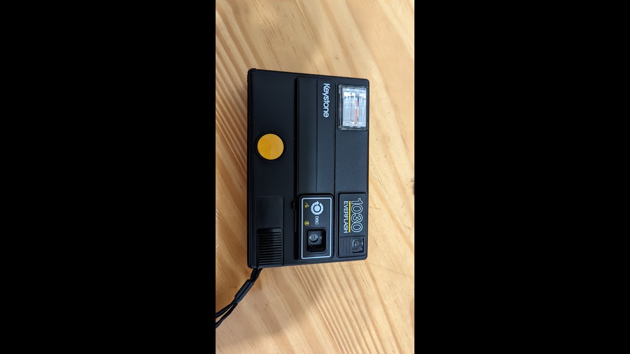 The keystone 1030 disc camera - YouTube