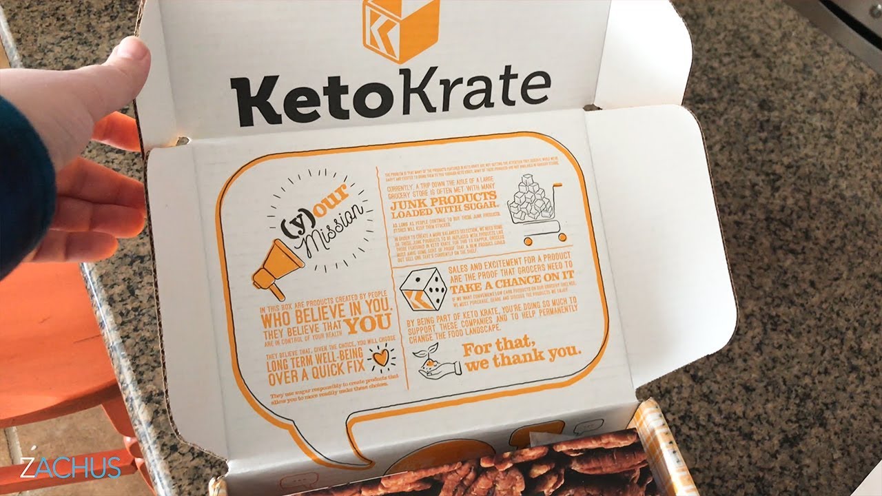 Keto Krate (Ketogenic Diet Snack Box) - YouTube