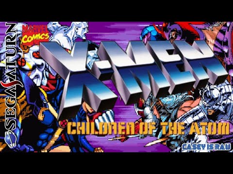 X-Men Children Of The Atom - Sega Saturn Gameplay - YouTube
