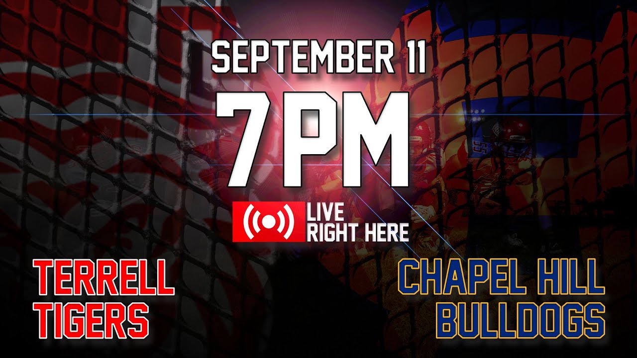 UIL FOOTBALL, Terrell High School vs Chapel Hill - YouTube