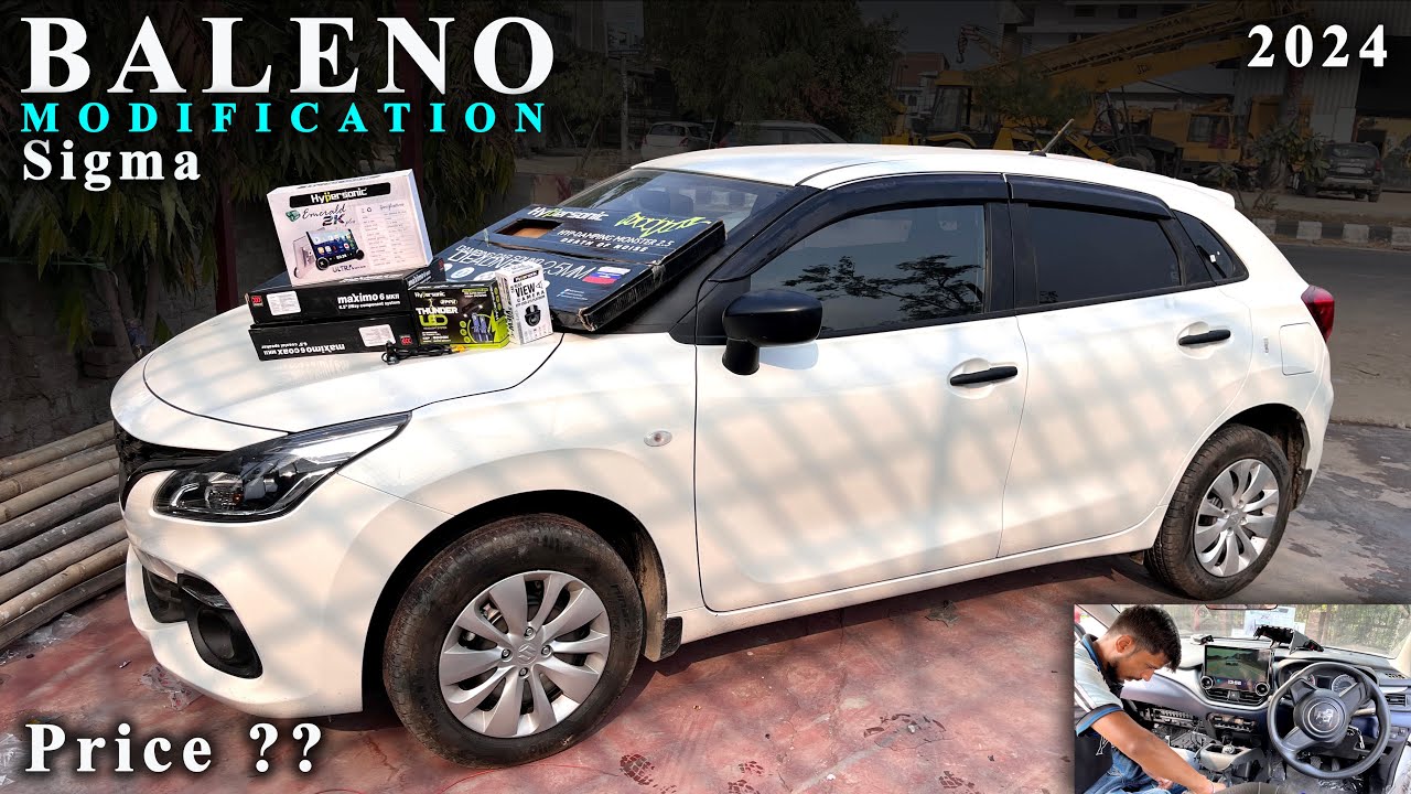 Baleno Sigma Base Model Modified 2024 | Price | Features | Music System ...
