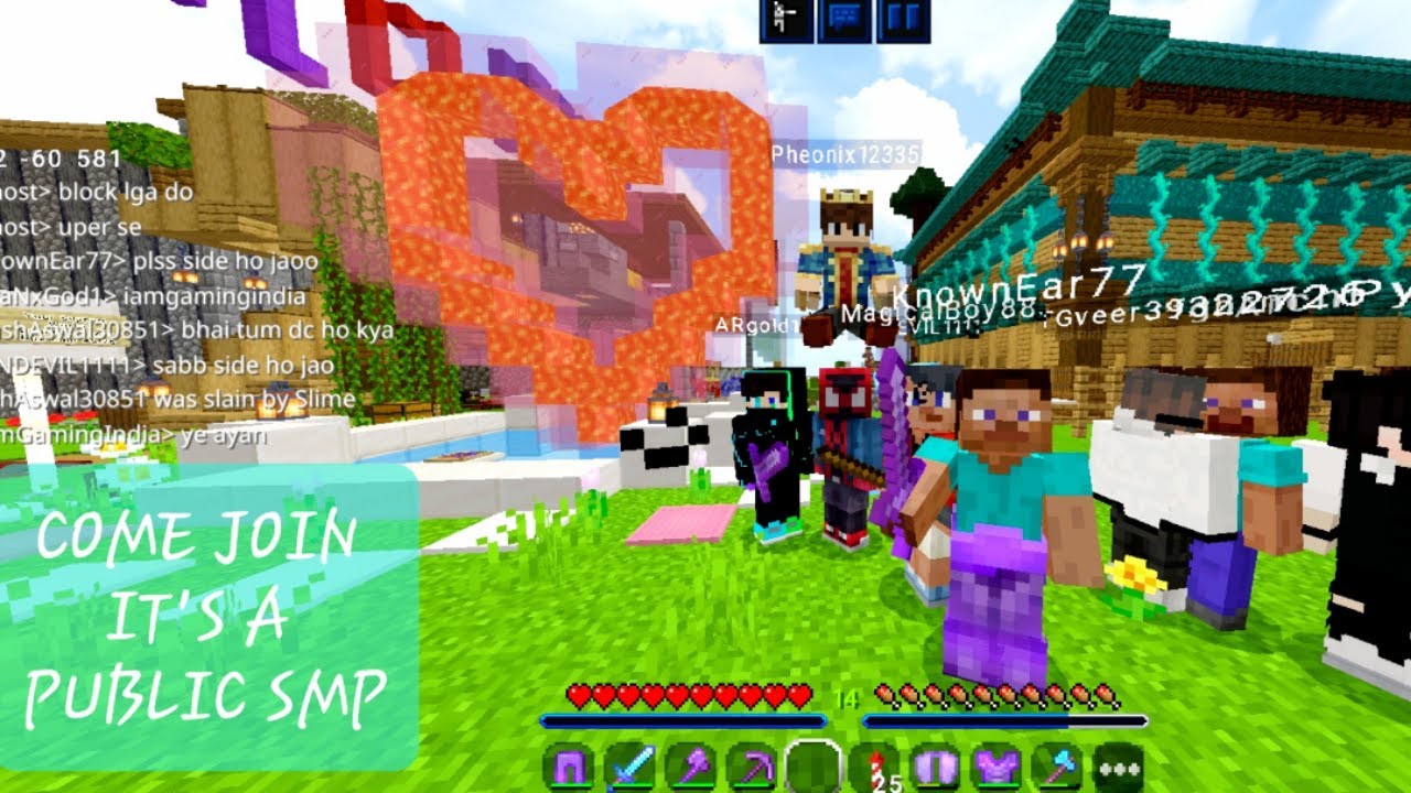 45// Minecraft SMP Live ~ Playing Superflat World ~ Minecraft Pocket Edition ~ Minecraft Bedrock ...