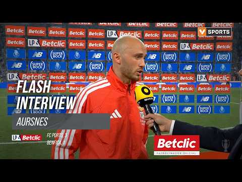 I Liga (#7) | FC Porto 3-1 Benfica: Flash Interview Aursnes