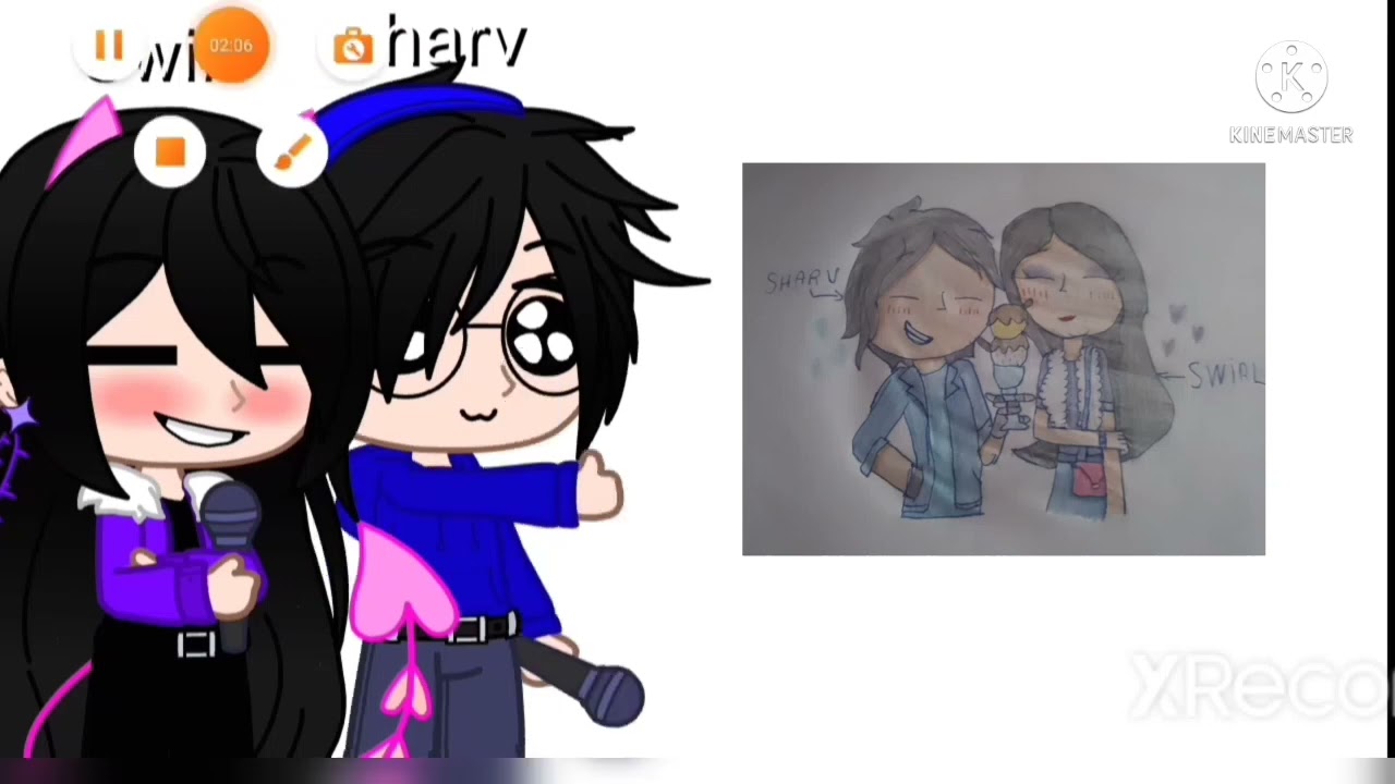 Se o FNF react os shipos ft.@Lylace,@Blantados,@Swirl & @Sharv (Gacha ...