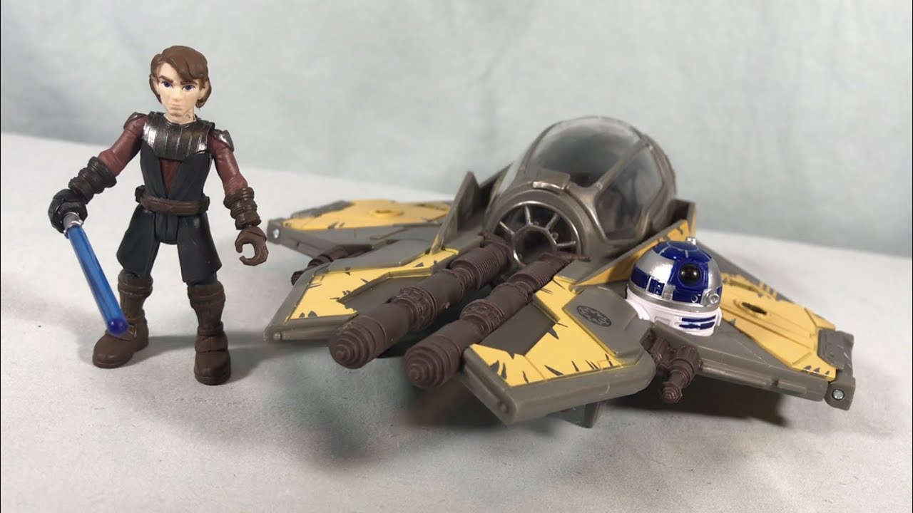 Star Wars Mission Fleet Jedi Starfighter with Anakin Skywalker Review ...