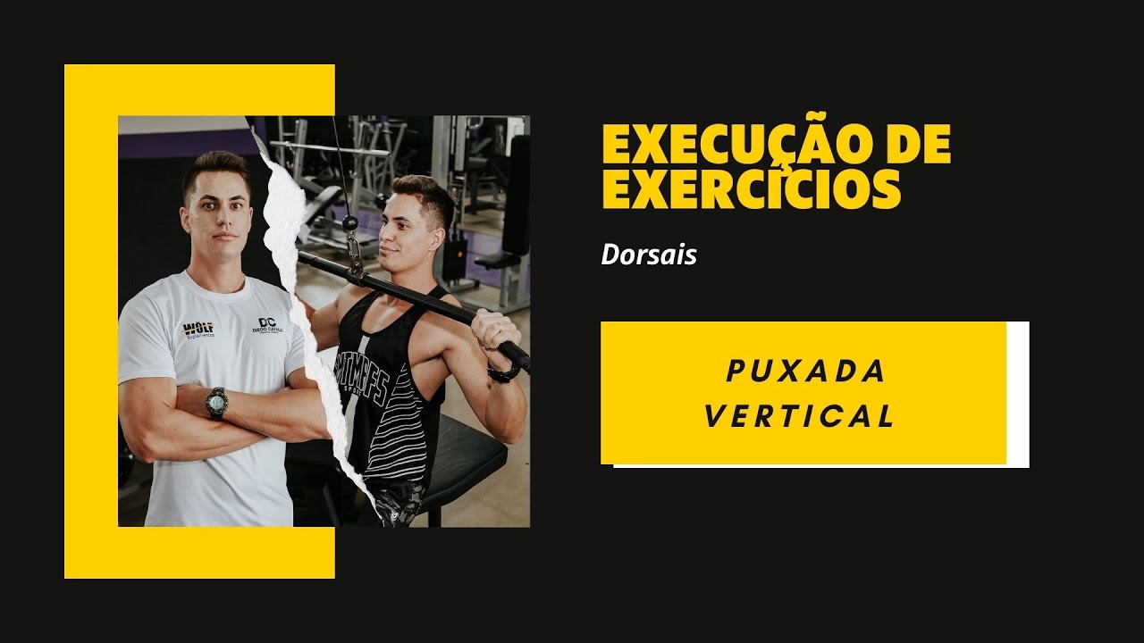 Como executar o exercício Puxada Vertical corretamente - YouTube