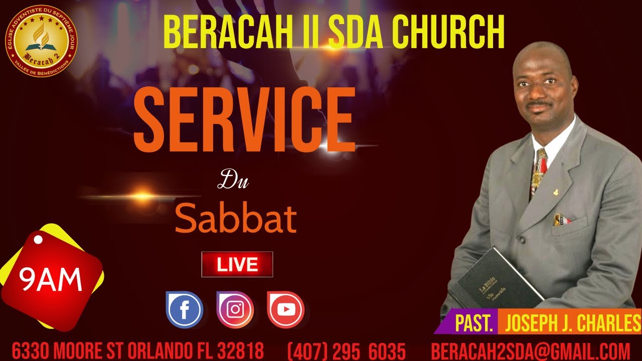 Service Du Sabbat |Dieu Se Souvient Toujours De Son Peuple Par Past ...